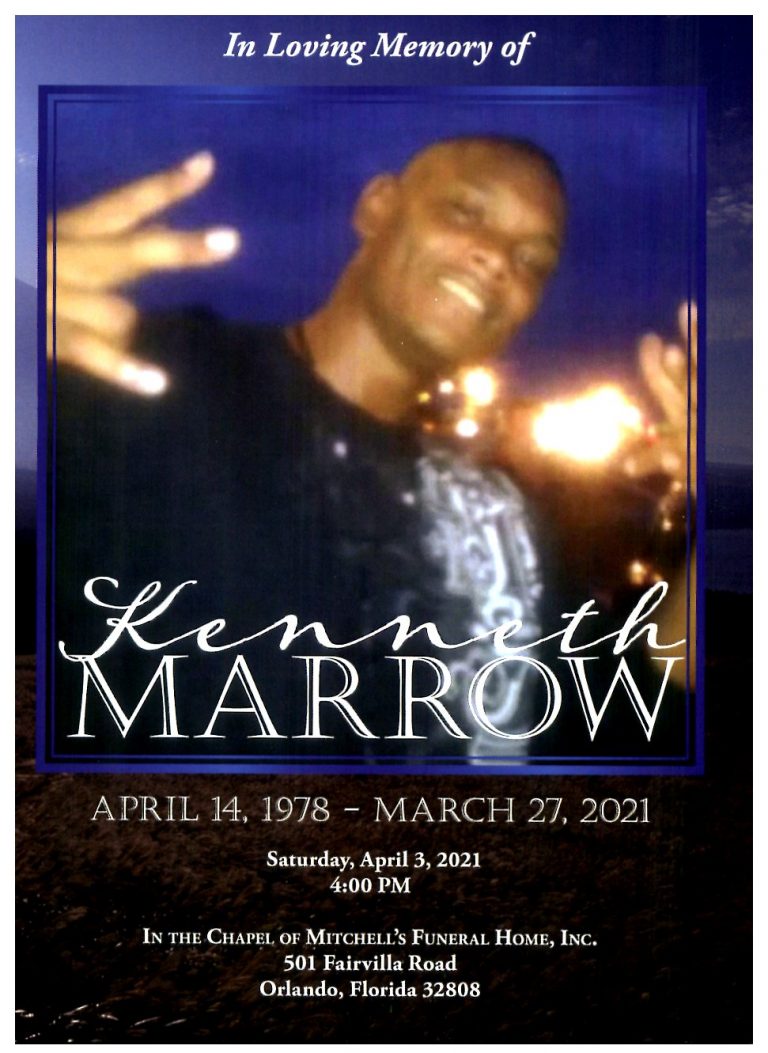 Mr. Kenneth Marrow – Mitchell’s Funeral Home