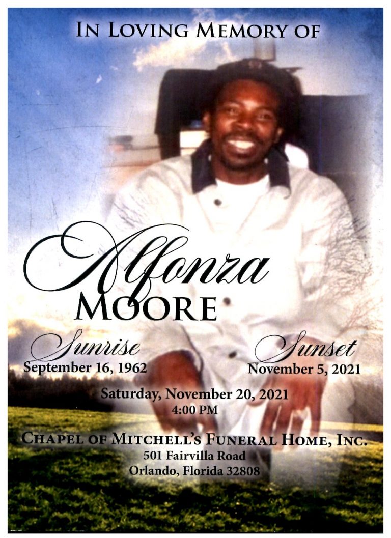 Alfonza Moore – Mitchell’s Funeral Home
