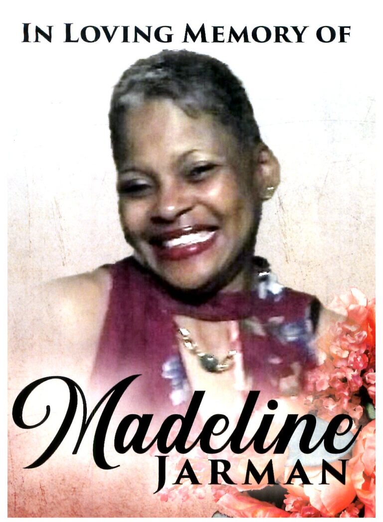 Madeline Jarman – Mitchell's Funeral Home