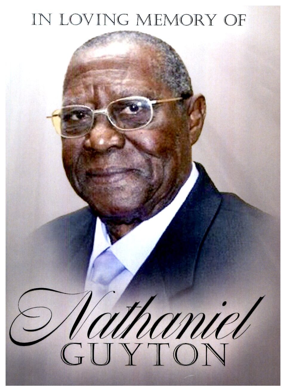 Nathaniel Guyton – Mitchell's Funeral Home