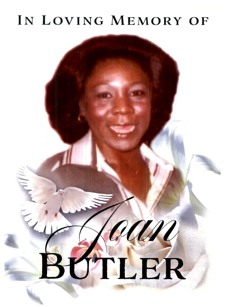 Joan Butler – Mitchell’s Funeral Home