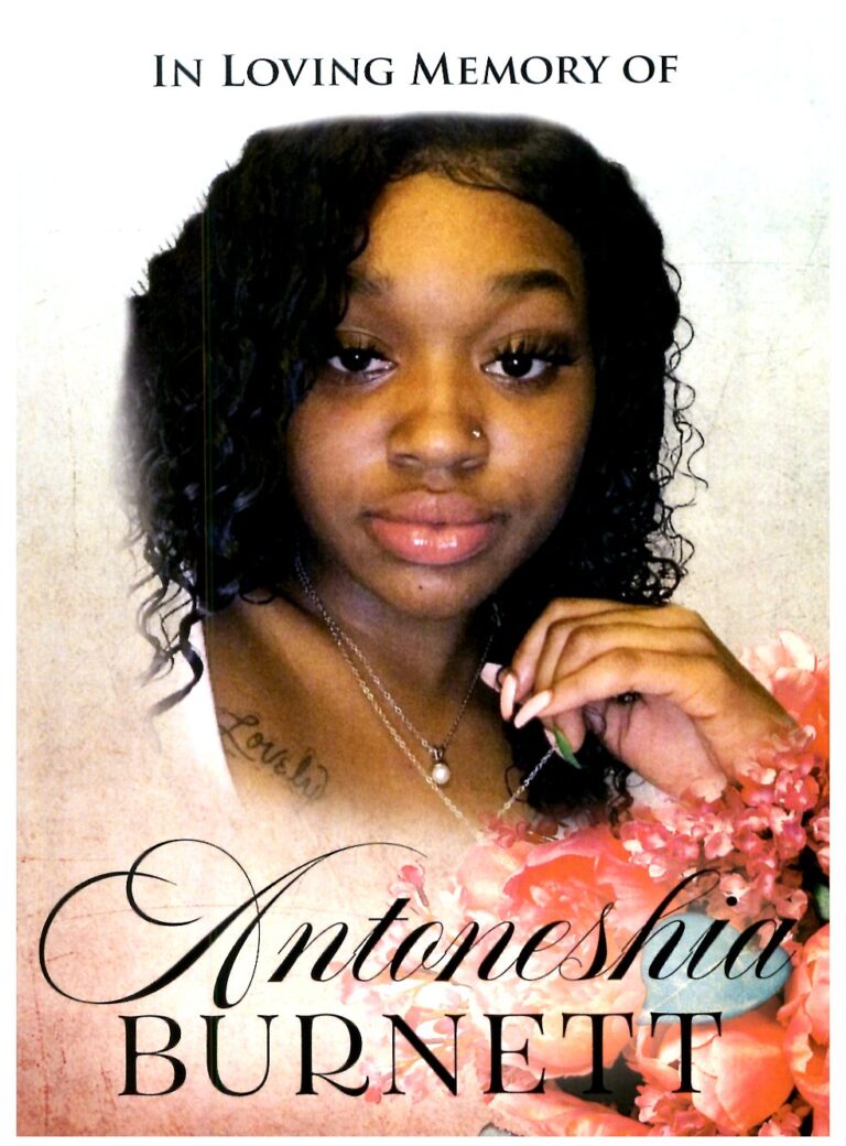 Antoneshia Burnett – Mitchell's Funeral Home