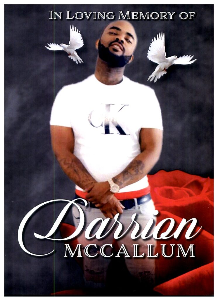Darrion McCallum – Mitchell's Funeral Home