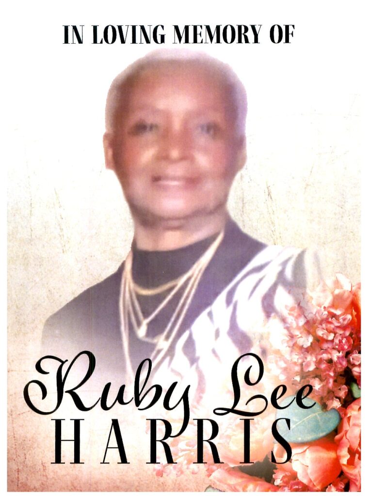 Ruby Harris – Mitchell's Funeral Home