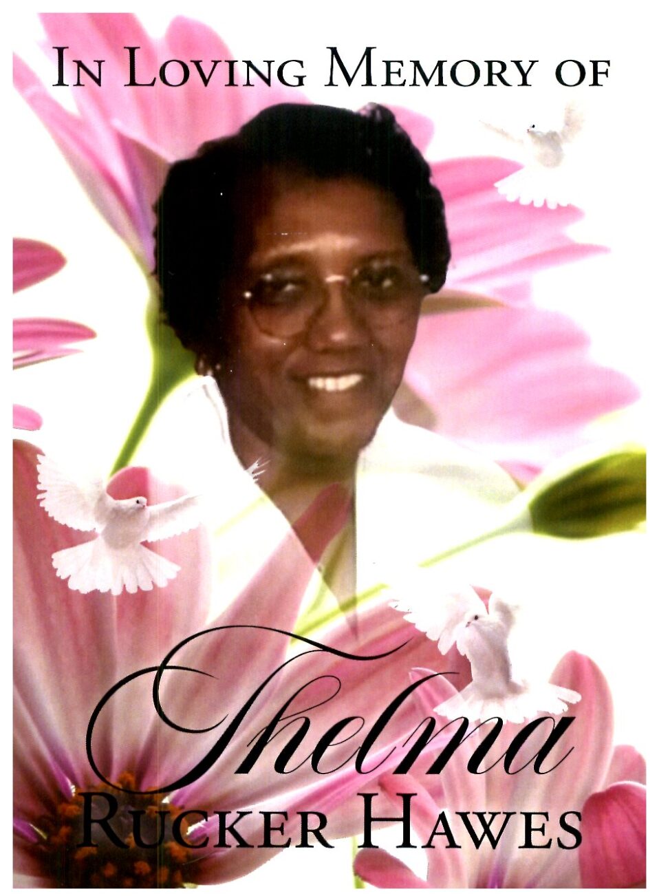 Thelma Rucker-Hawes – Mitchell's Funeral Home