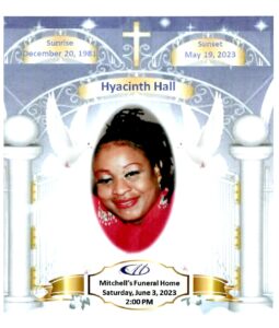 Hyacinth Hall – Mitchell’s Funeral Home